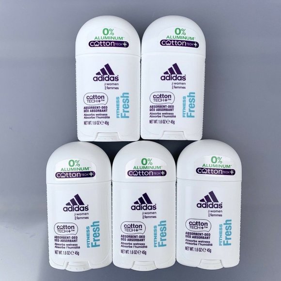 adidas | Bath & Body | 5x Adidas Fitness Fresh Deodorant Stick Aluminum ...